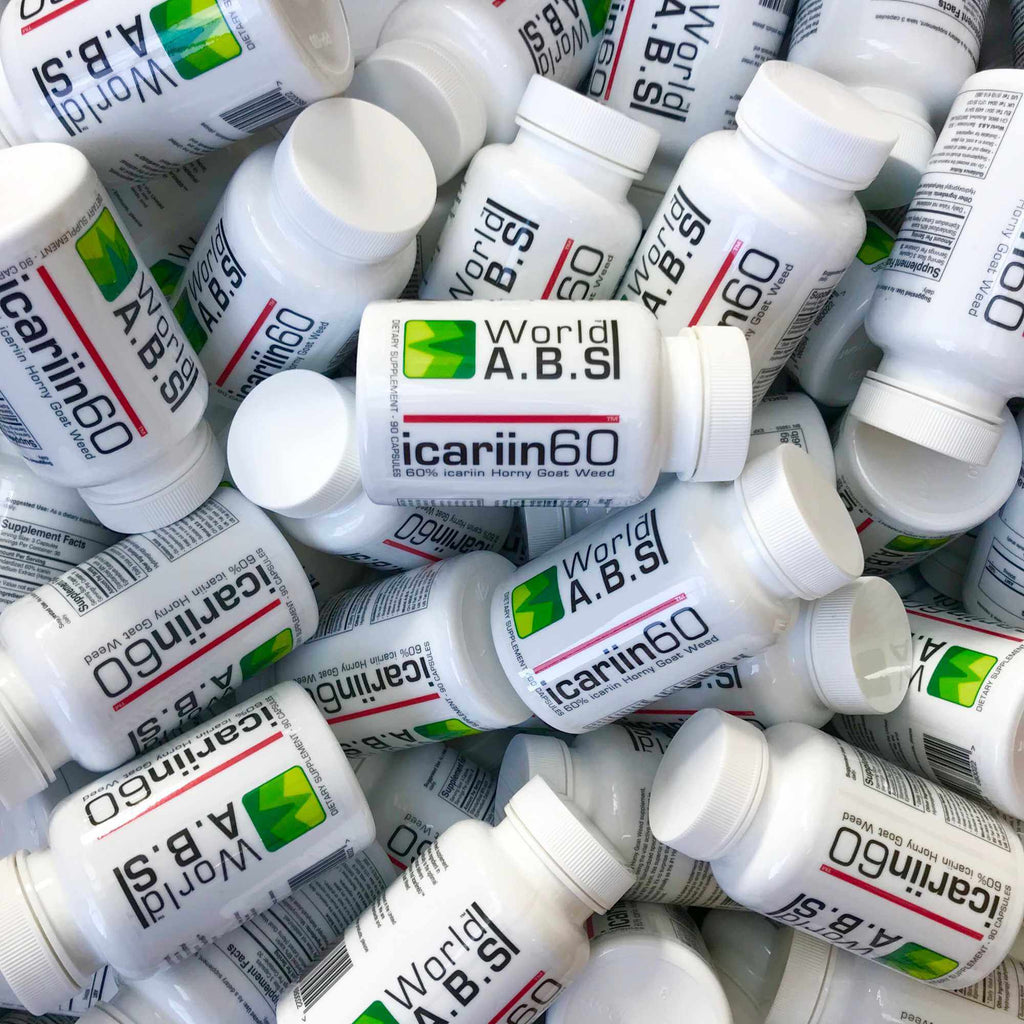 Buy ICARIIN 60™ Horny Goat Weed UK 60% icariin World A.B.S